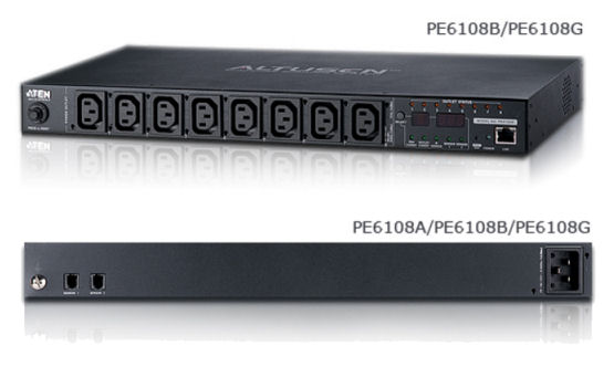 KVM Choice, UK:PE6108G Aten NRGence Eco PDU Intelligent IP Access ...