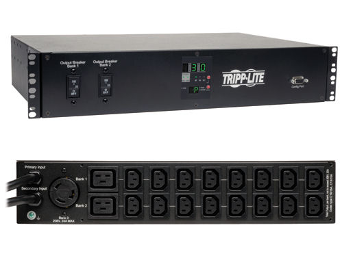 KVM Choice, UK:PDUMH30HVAT Tripp-Lite Single-Phase (STS) Auto Transfer ...