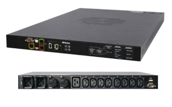 KVM Choice, UK:PX3TS-5191CR Raritan BTO Intelligent Transfer Switch Input 2x C20, PDU Outlets 7x ...