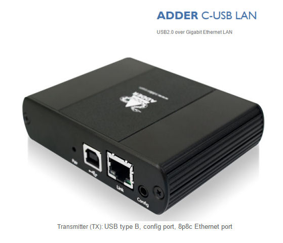 PDU Choice C-USB-LAN-TX C-USB LAN USB2.0 extender over GbE LAN ...
