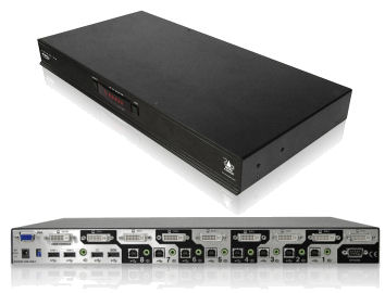 PDU Choice Adder AV4PRO-DVI AdderView DVI PRO 4 port DVI & USB KVM ...