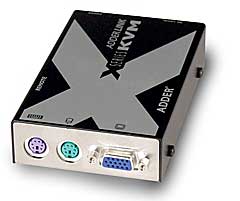 KVM Choice, UK:Adder X-KVM/R-IEC-UK AdderLink X-series KVM extender, receiver only with IEC PSU ...