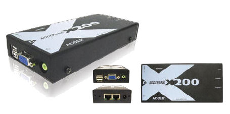 PDU Choice X200A/R-UK - Adder X200 - USB Keyboard and Mouse plus VGA ...