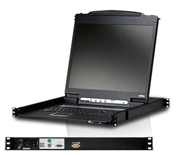 PDU Choice CL3000 - ATEN - 19" LCD KVM Console / Drawer - Lightweight ...