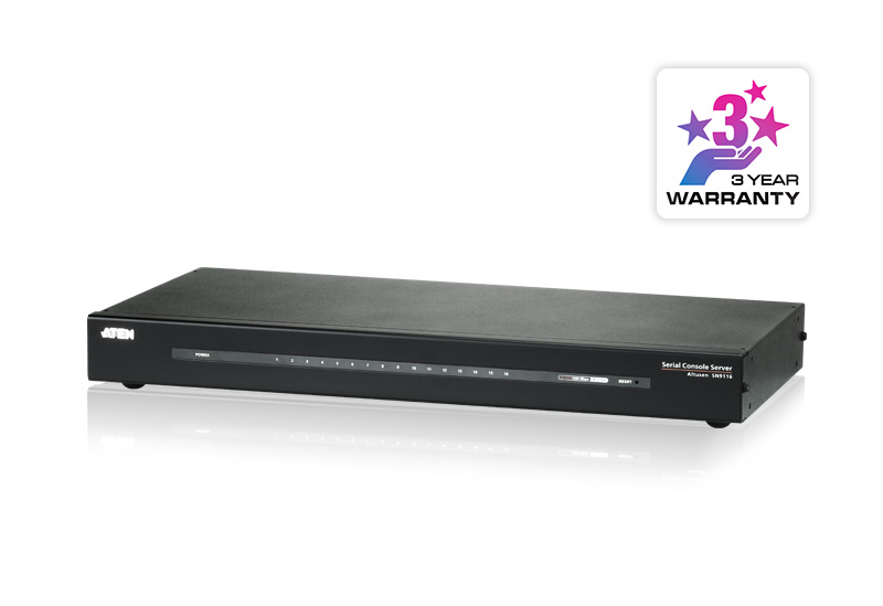KVM Choice, UK:SN9116 - Aten - 16-Port Serial Console Server SN0 ...
