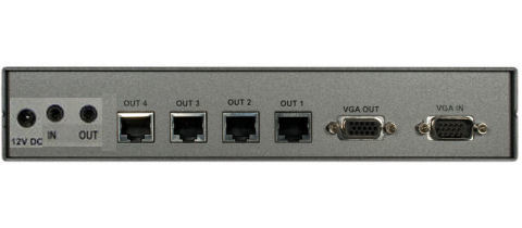 PDU Choice AC-TVA-4 avCAT vta4 4 port VGA & Audio transmitter unit for ...