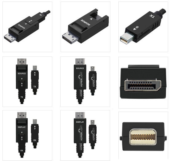 PDU Choice DVI-2730-AOC 30 Mtr DP-AOC Cable DisplayPort / mDP 1.4 ...
