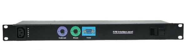 PDU Choice RMK-KVM-PW-DC61-PANEL KVM & Power, Plus RJ45 Network Cat6 ...