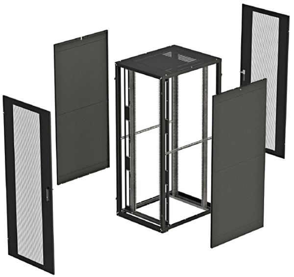PDU Choice MCB-EC6-47610-SV MCAB EC6 Range Server Cabinet - 47U ...