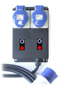 PDU Choice P2S-THCB-32X16-B309 Power Splitter Input 1x 32Amp IND309 to ...