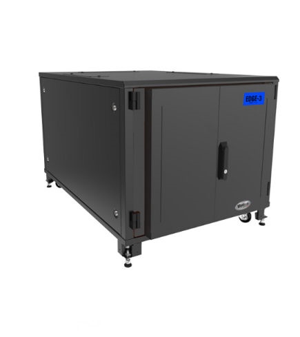 PDU Choice E3B-1211-24 / 12U-EDGE-3-B USystems 12u EDGE-3 Server Rack ...