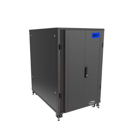 PDU Choice E3B-2411-24 / 24U-EDGE-3-B USystems 24u EDGE-3 Server Rack ...