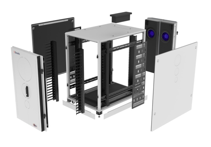PDU Choice UCW-4211-24 USystems Soundproof Rack UCoustic 42u 780w 1100d ...
