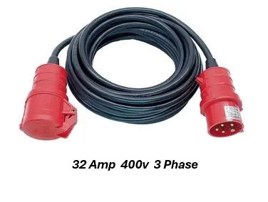 PDU Choice PEX-3P-32IND-24 25Mtr 32A 3 Phase 400V/415V CEE IND ...