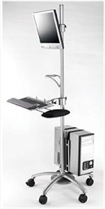 PDU Choice CRS-WS-PLT1-TROLLEY / KVM Computer Crash Trolley, Data ...