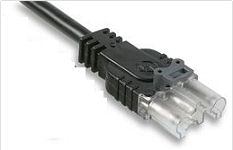PDU Choice PUK-WIEL-01 13A UK Mains Plug to Wieland GST socket ...