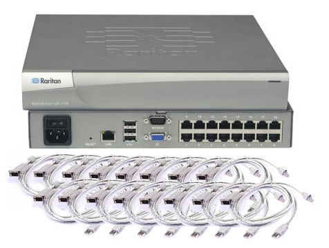 KVM Choice, UK:DLX-116-MPAC Raritan Dominion LX - 1-16 Multi Port KVM ...