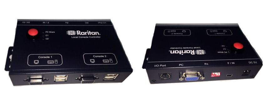 KVM Choice, UK:Raritan LCC-USB-VGA PC-SHARE 2 x Local Console ...