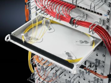 PDU Choice Rittal RTL-7063200 1U Fibre surplus cable storage drawer ...