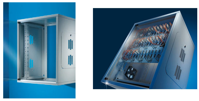 KVM Choice, UK:RTL-7057030 15U Rittal QE Wall Box 500 mm Deep Front ...