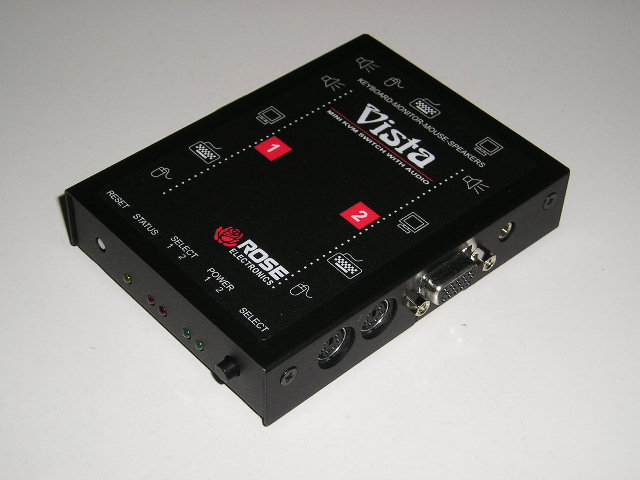 PDU Choice Rose KVT-2PC-K (KVT-2PC) KVT-2B Vista Mini -series KVM ...