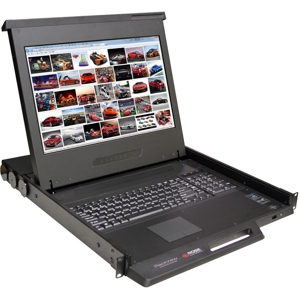 KVM Choice, UK:RV1-CAKVT17/FHD 17"- Rose - RackView High Resolution LCD ...