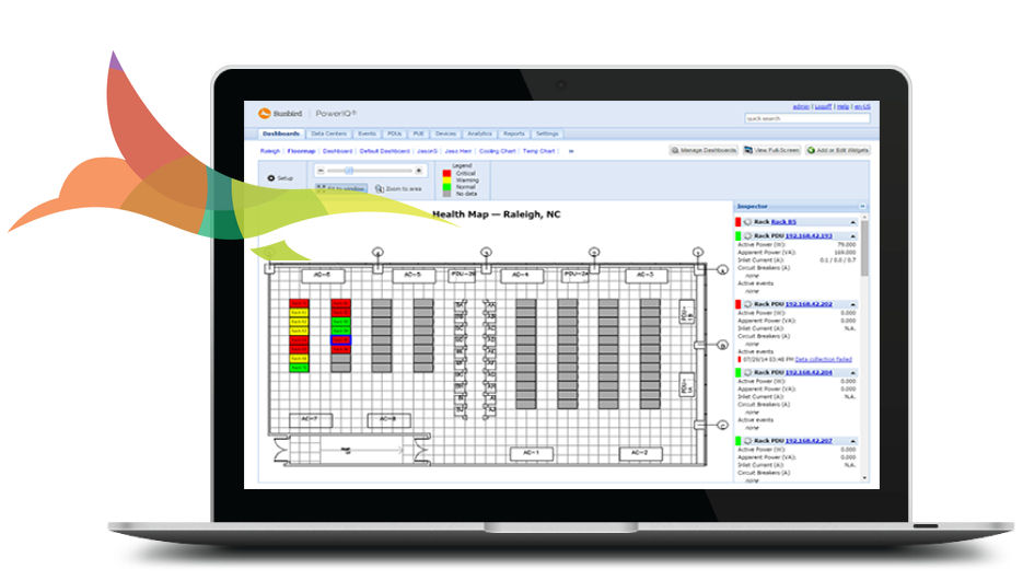 PDU Choice SB-dc-Track-VA Sunbird dcTrack DataCentre Design ...