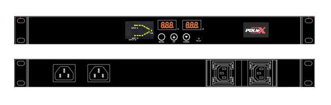 KVM Choice, UK:KWX-ATS-16A-BC4-C3 Rack mount Automatic Transfer Switch ...